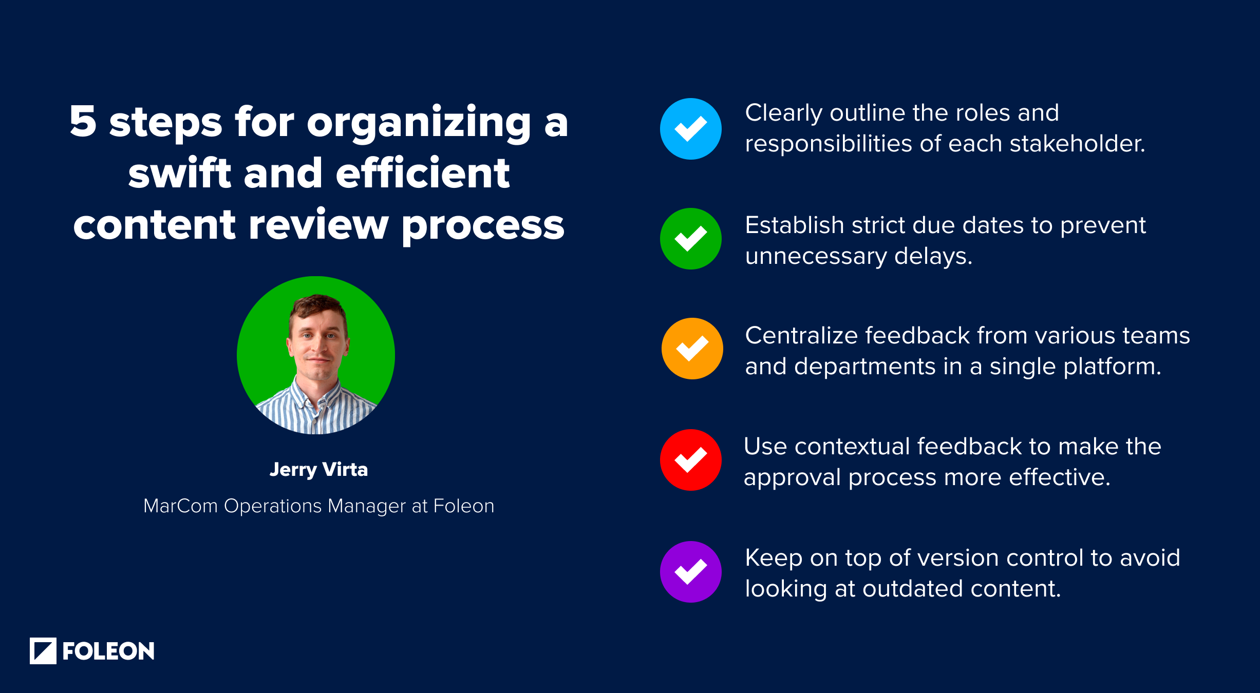 How to Streamline Your Content Review Process – Foleon